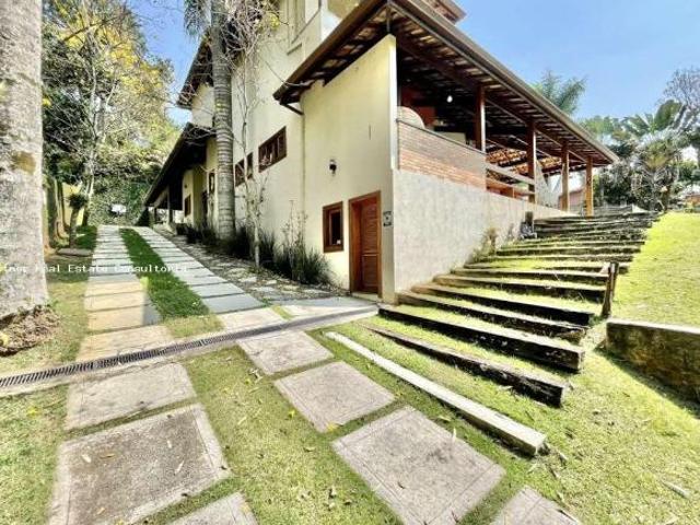 Casa em Condomínio para Venda em Carapicuíba, Chácara Vale do Rio Cotia, 4 dormitórios, 4 suítes, 5