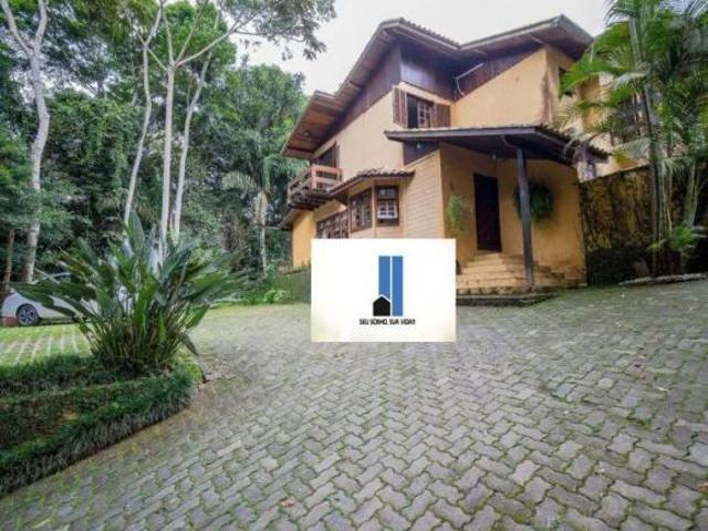 Casa em Condomínio para Venda em Embu das Artes, Chácara Embu Colonial, 4 dormitórios, 4 suítes, 6 b