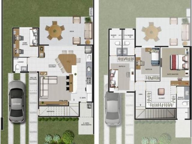 Casa em Condomínio para Venda em Goiânia, Jardim Vitória, 4 dormitórios, 3 suítes
