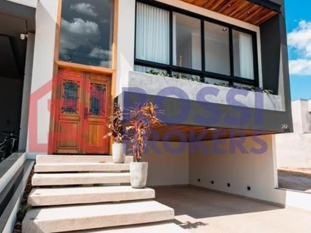Casa em Condomínio para Venda em Indaiatuba, Loteamento Park Gran Reserve, 3 dormitórios, 1 suíte, 3