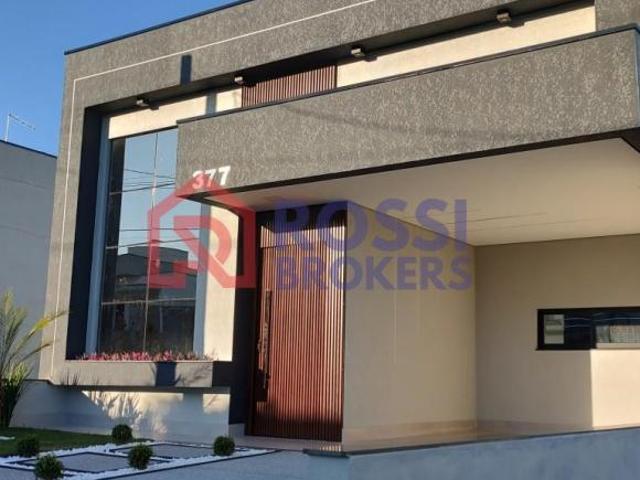 Casa em Condomínio para Venda em Indaiatuba, Loteamento Park Gran Reserve, 3 dormitórios, 3 suítes