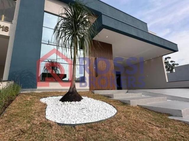 Casa em Condomínio para Venda em Indaiatuba, Loteamento Park Gran Reserve, 3 dormitórios, 3 suítes