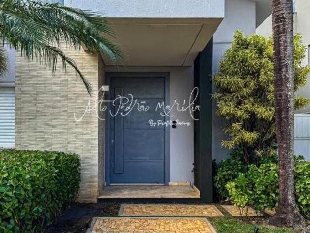 Casa em Condomínio para Venda em Marília, Condomínio Garden Park, 3 dormitórios, 3 suítes, 4 banheir