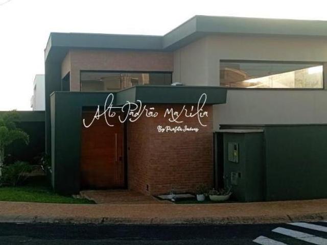 Casa em Condomínio para Venda em Marília, Condomínio Esmeralda Residence II, 3 dormitórios, 3 suítes