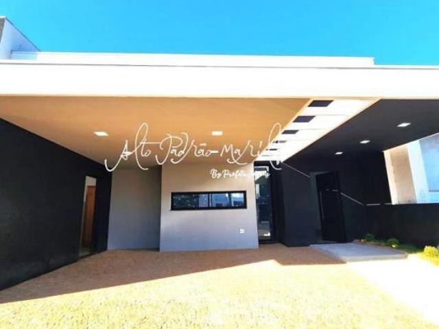 Casa em Condomínio para Venda em Marília, Condomínio Esmeralda Residence II, 3 dormitórios, 3 suítes