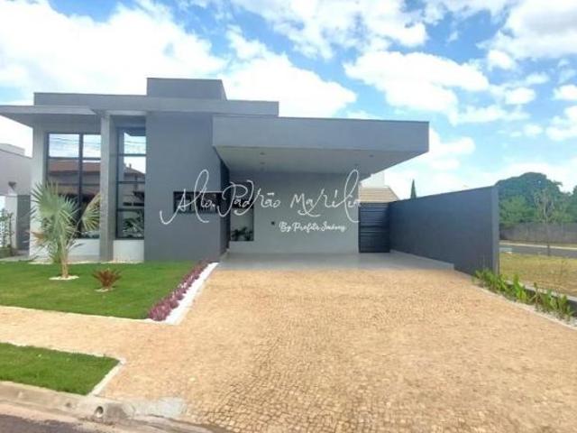 Casa em Condomínio para Venda em Marília, Condomínio Terras da Fazenda, 3 dormitórios, 3 suítes, 5 b