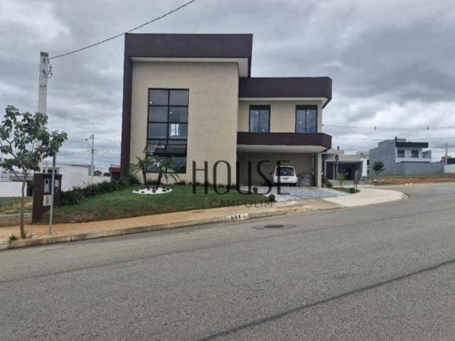 Casa em condomínio Villagio Wanel, Wanel Ville, Sorocaba | 3 Quartos com 212 m² | CA5886