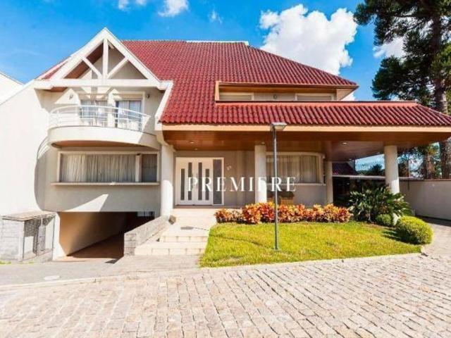 Casa em condomíno com 4 dormitórios à venda, 450 m² por R$ 3.900.000 Seminário Curitiba/PR Esp