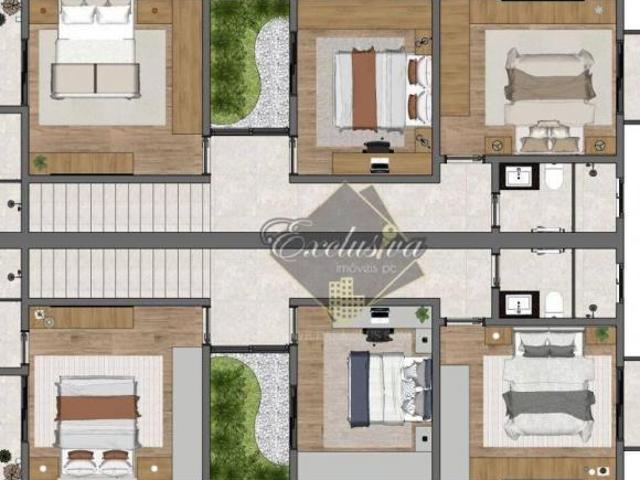 Casa em Construção | 3 Quartos, Suíte e Quintal de 44 m² | Campo das Aroeiras
