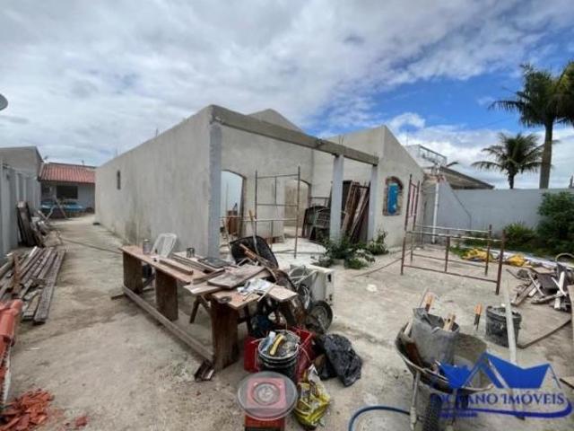 CASA EM CONSTRUÇÃO, TERRENO 360 M² E EDÍCULA PRÓXIMO A PRAIA