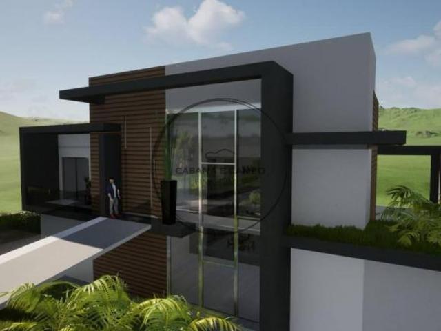 Casa em construção à venda em Atibaia – Projeto amplo com 4 suítes