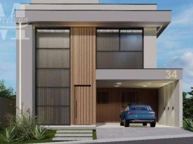 CASA EM CONSTRUÇÃO COM 292,36 M². ALTO PADRÃO. CONDOMINIO GEEN VILLAGE. ESPAÇO GOURMET. 4 SUITES. 4