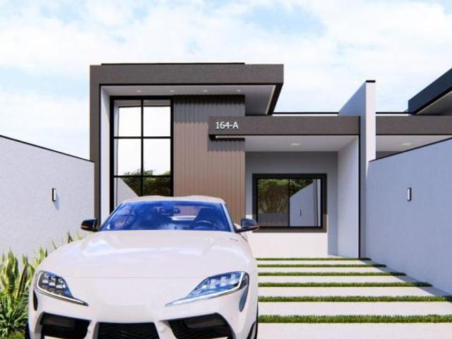 Casa em construção no bairro Cruzeiro em São Jose dos Pinhais