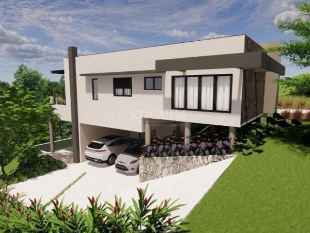 Casa em construção no condomínio Recanto Santa Bárbara em Jambeiro SP