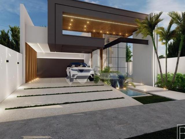 Casa em construção, para venda na Vila Industrial, com 3 suítes, Toledo PR