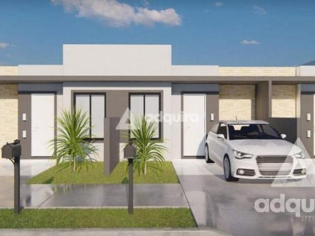 Casa em Contorno, Ponta Grossa/PR de 50m² 2 quartos à venda por R$ 149.900,00