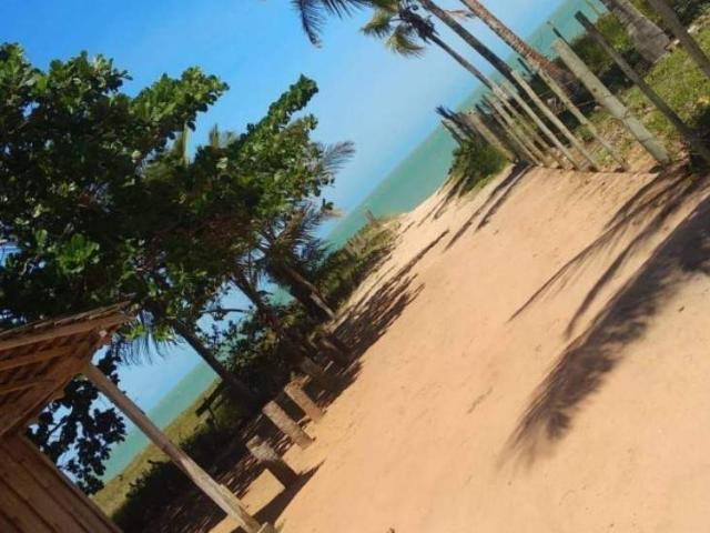 Casa em Corumbau pé na areia