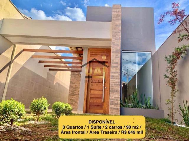 Casa em, / de 90m² 3 quartos à venda por R$ 648.900,00