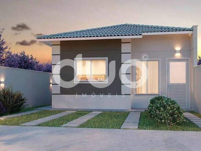 Casa em Gleba Califórnia, Piracicaba/SP de 56m² 2 quartos à venda por R$ 291.900,00