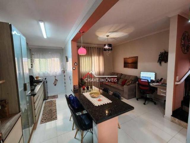 Casa em Gonzaga, Santos/SP de 103m² 2 quartos à venda por R$ 750.000,00