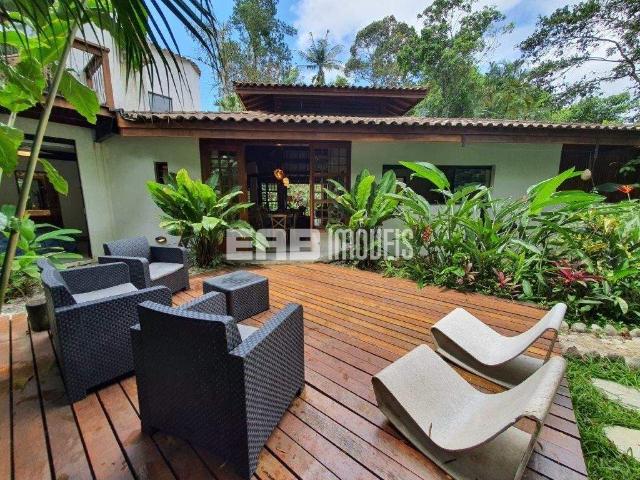 Casa em Itamambuca, em meio à Mata Atlântca e muito próxima à praia, para locação de temporada At14