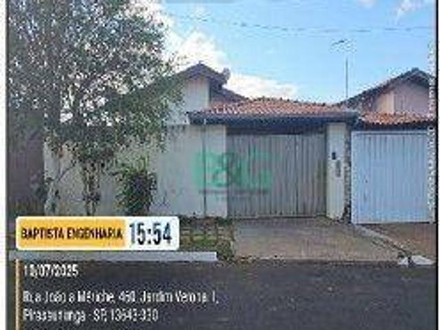 Casa em Jardim Verona II, Pirassununga/SP de 156m² 1 quartos à venda por R$ 267.572,01