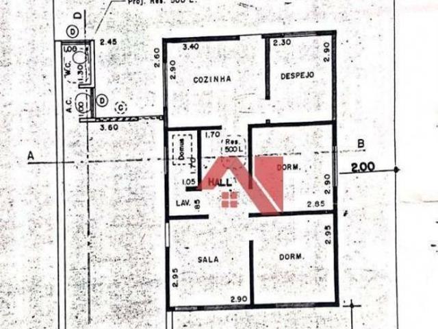Casa em Jardim Zaniboni I, Mogi Guaçu/SP de 150m² 3 quartos à venda por R$ 360.000,00