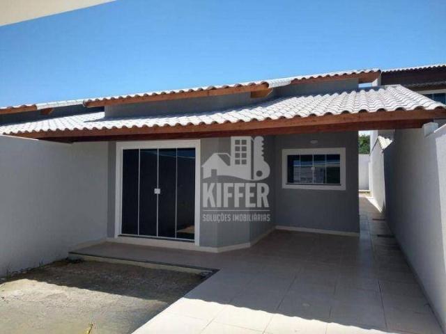 Casa em Jardim Atlântico Central Itaipuaçu, Maricá/RJ de 110m² 3 quartos à venda por R$ 599.900,00