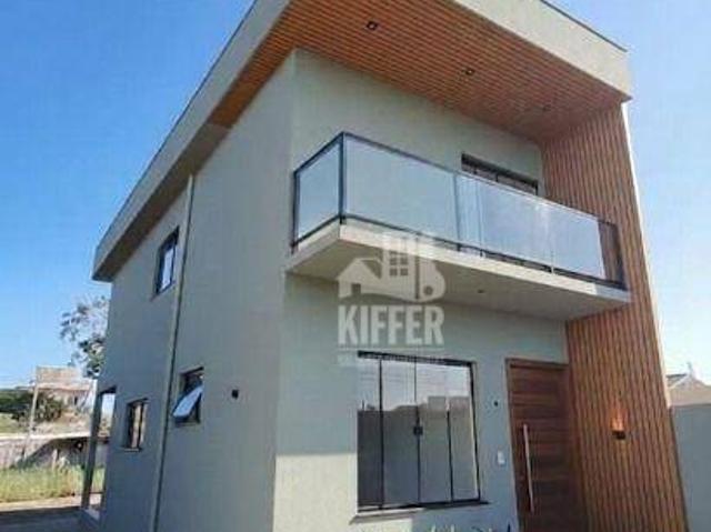 Casa em Jardim Atlântico Central Itaipuaçu, Maricá/RJ de 110m² 3 quartos à venda por R$ 648.000,00