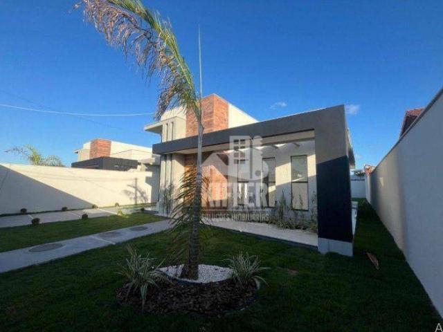 Casa em Jardim Atlântico Central Itaipuaçu, Maricá/RJ de 150m² 3 quartos à venda por R$ 877.900,00