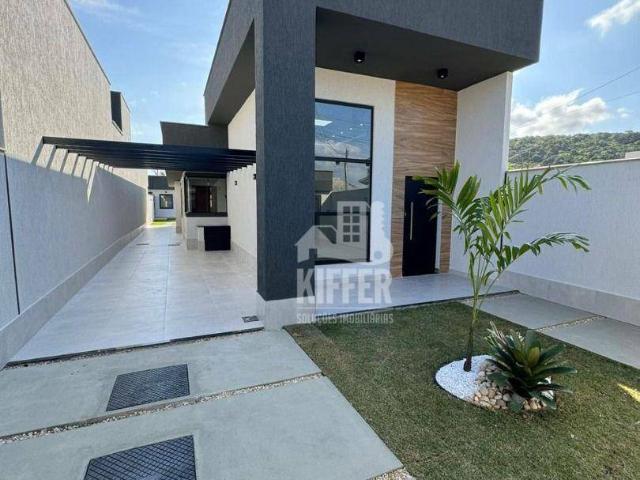 Casa em Jardim Atlântico Oeste Itaipuaçu, Maricá/RJ de 127m² 3 quartos à venda por R$ 794.000,00