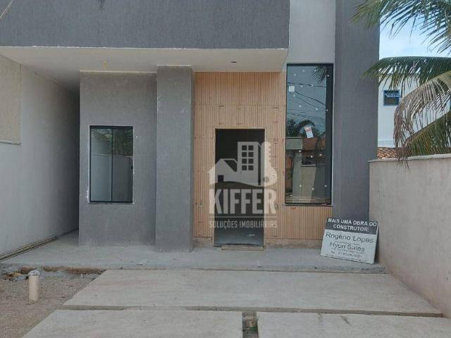 Casa em Jardim Atlântico Leste Itaipuaçu, Maricá/RJ de 113m² 3 quartos à venda por R$ 599.000,00