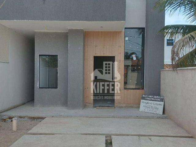 Casa em Jardim Atlântico Leste Itaipuaçu, Maricá/RJ de 113m² 3 quartos à venda por R$ 599.900,00