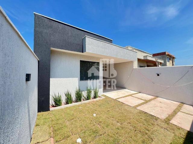 Casa em Jardim Atlântico Leste Itaipuaçu, Maricá/RJ de 114m² 2 quartos à venda por R$ 649.900,00