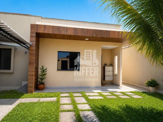 Casa em Jardim Atlântico Leste Itaipuaçu, Maricá/RJ de 130m² 3 quartos à venda por R$ 749.900,00