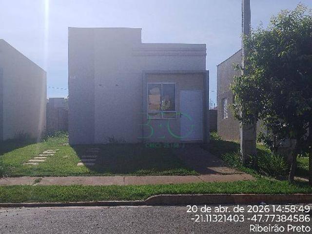 Casa em Jardim das Palmeiras, Ribeirão Preto/SP de 44m² 2 quartos à venda por R$ 125.926,84