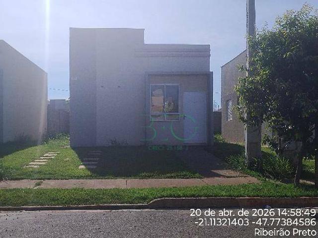 Casa em Jardim das Palmeiras, Ribeirão Preto/SP de 44m² 2 quartos à venda por R$ 126.826,84