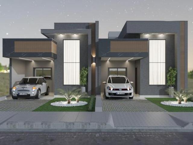 Casa em Jardim Ecoville I, Cambé/PR de 81m² 3 quartos à venda por R$ 689.000,00
