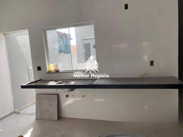 Casa em Jardim Luiz Cia, Sumaré/SP de 100m² 2 quartos à venda por R$ 404.000,00