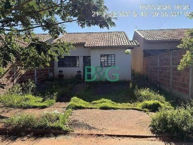 Casa em, José Bonifácio/SP de 56m² 2 quartos à venda por R$ 137.506,04