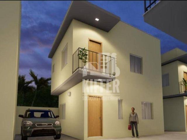 Casa em Laranjal, São Gonçalo/RJ de 69m² 2 quartos à venda por R$ 219.900,00