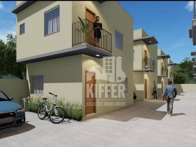 Casa em Laranjal, São Gonçalo/RJ de 69m² 2 quartos à venda por R$ 219.000,00