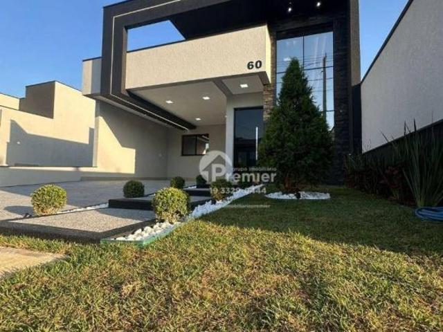 Casa em Loteamento Park Gran Reserve, Indaiatuba/SP de 140m² 3 quartos à venda por R$ 1.250.000,00