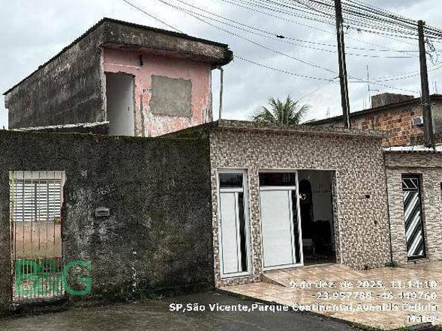 Casa em Parque Continental, São Vicente/SP de 38m² 1 quartos à venda por R$ 66.397,26