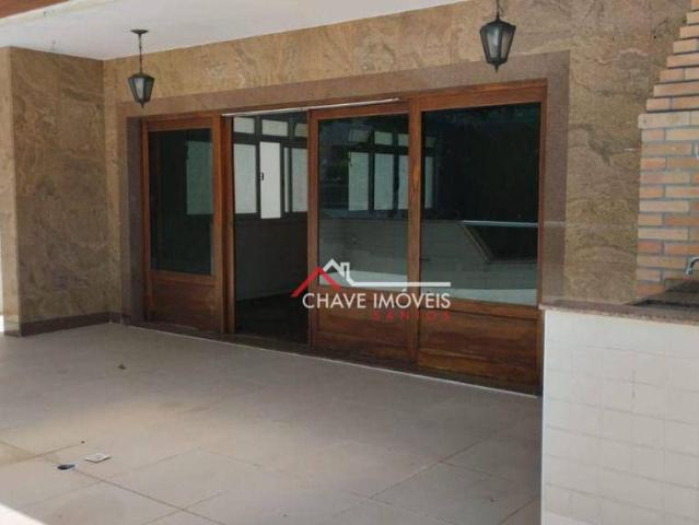 Casa em Ponta da Praia, Santos/SP de 215m² 4 quartos para locação R$ 8.800,00/mes