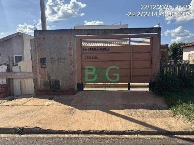 Casa em Pousada da Esperança I, Bauru/SP de 38m² 2 quartos à venda por R$ 114.838,57