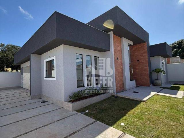 Casa em Praia de Itaipuaçu Itaipuaçu, Maricá/RJ de 106m² 3 quartos à venda por R$ 659.900,00