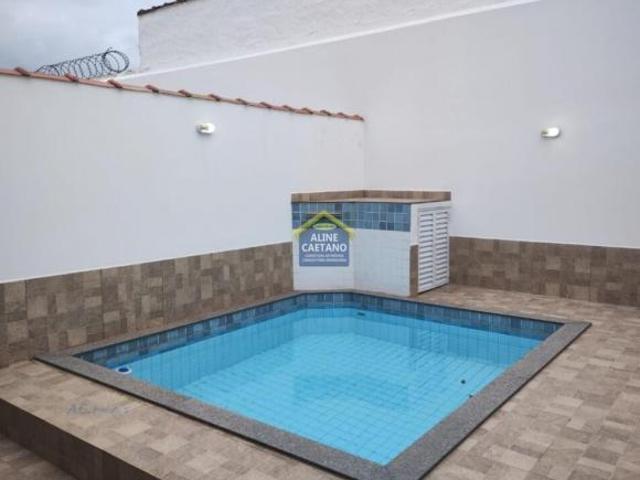 Casa Terrea Geminada no Caiçara Com churrasqueira e Piscina!