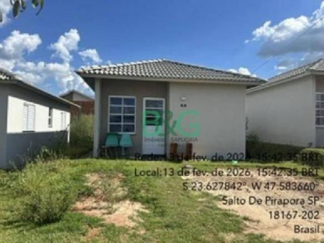 Casa em, Salto de Pirapora/SP de 45m² 2 quartos à venda por R$ 139.676,05