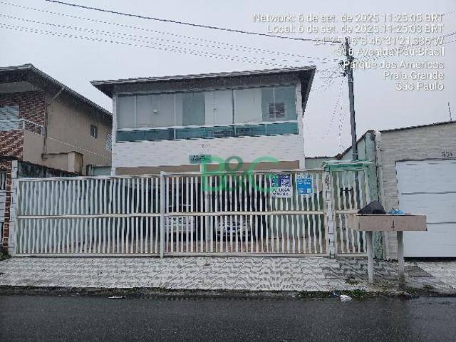 Casa em Samambaia, Praia Grande/SP de 53m² 2 quartos à venda por R$ 207.580,28